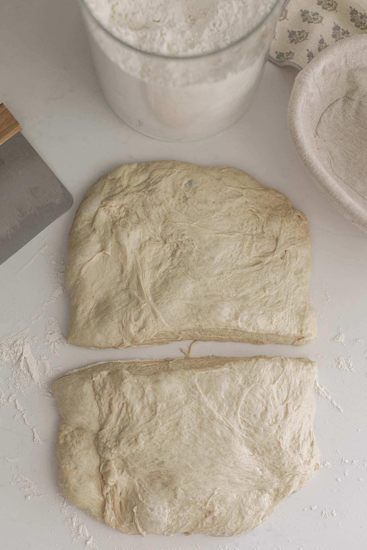 Rustic Whole Wheat Sourdough Bunny Loaves