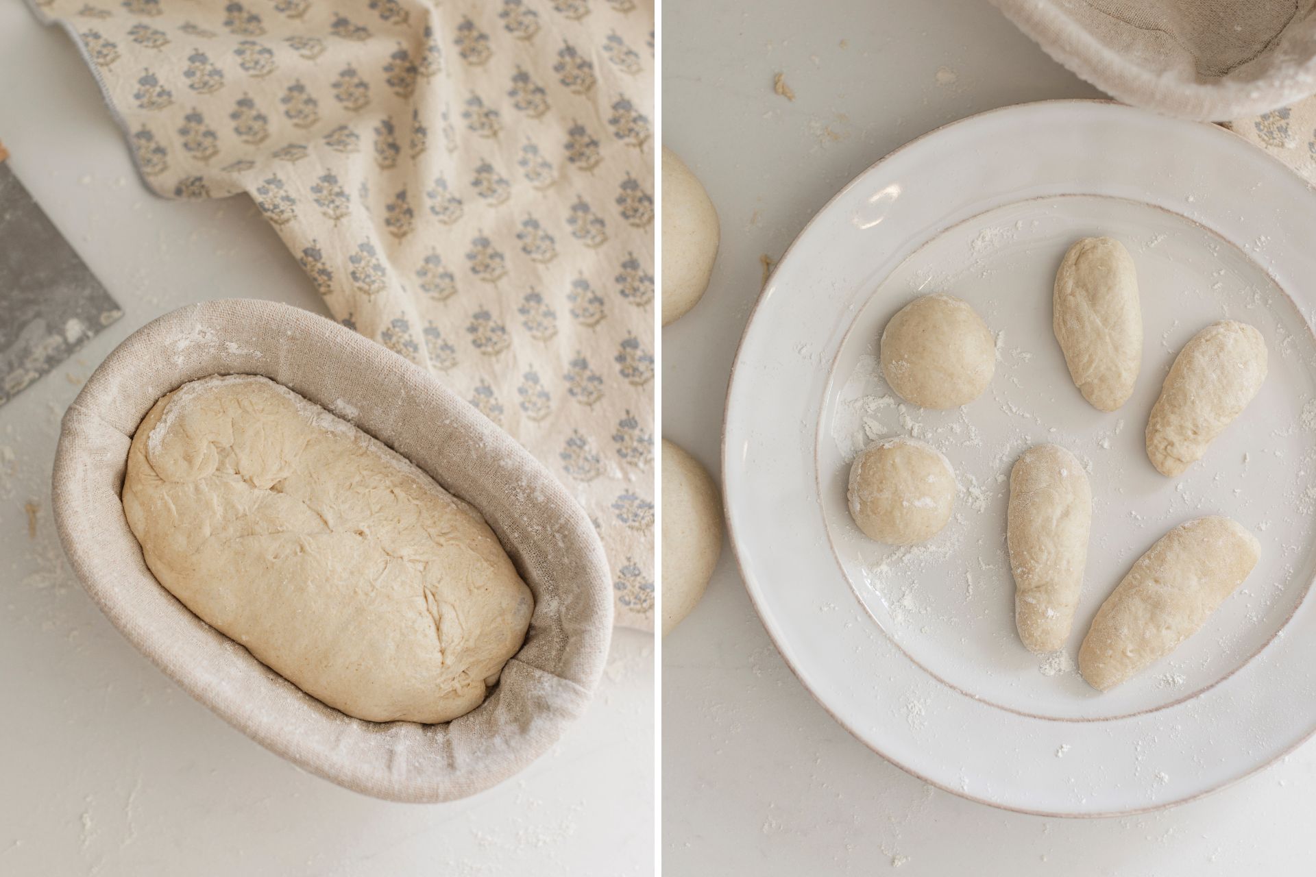 Rustic Whole Wheat Sourdough Bunny Loaves